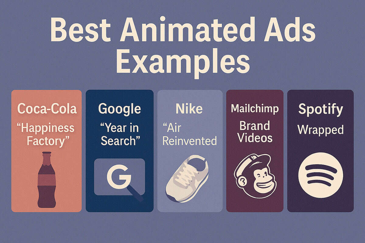 Animation in Advertising: Best Animated Ads Examples, Types and Benefits